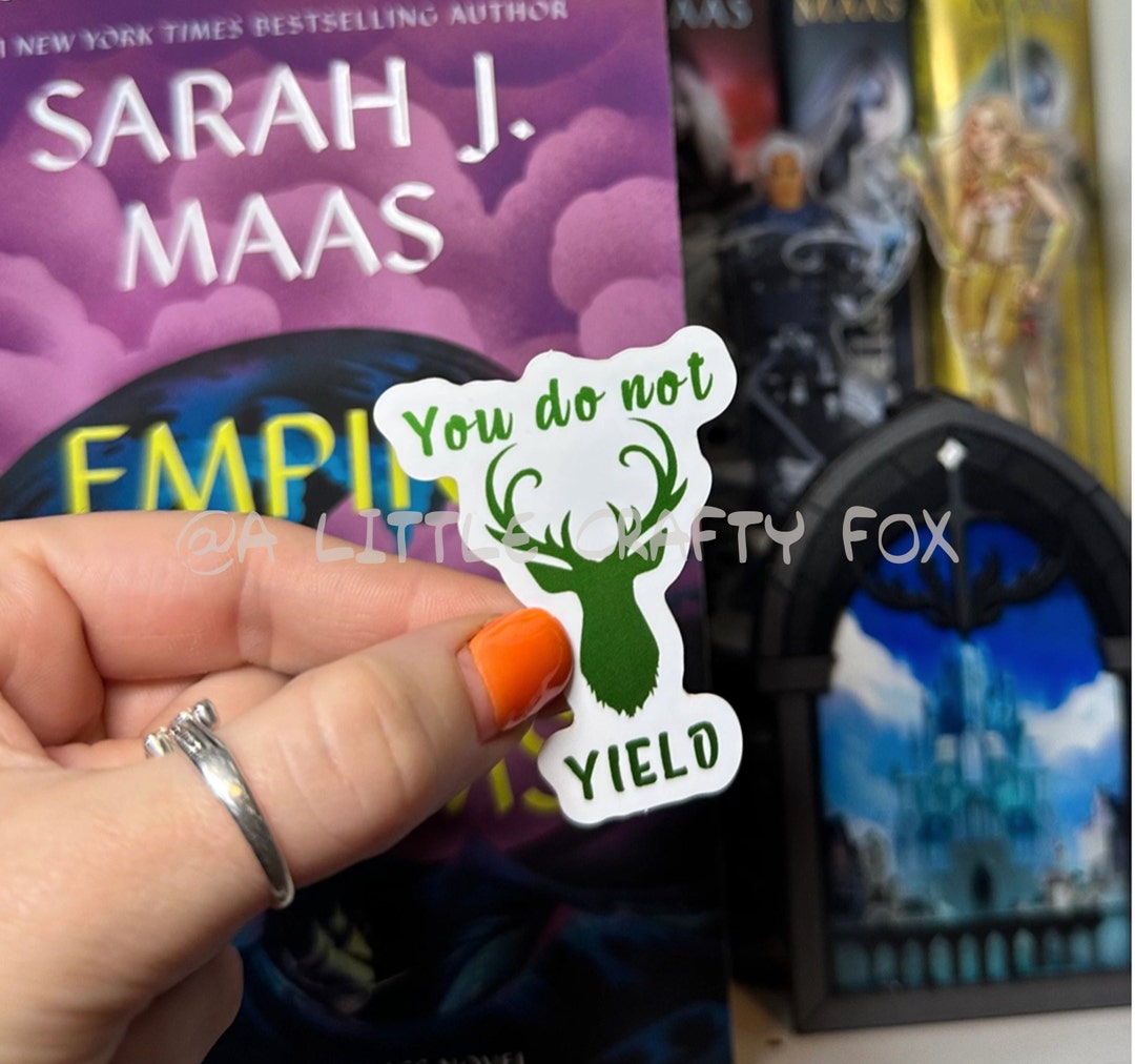 Terrasen Stag You Do Not Yield Throne of Glass Inspired Officially ...