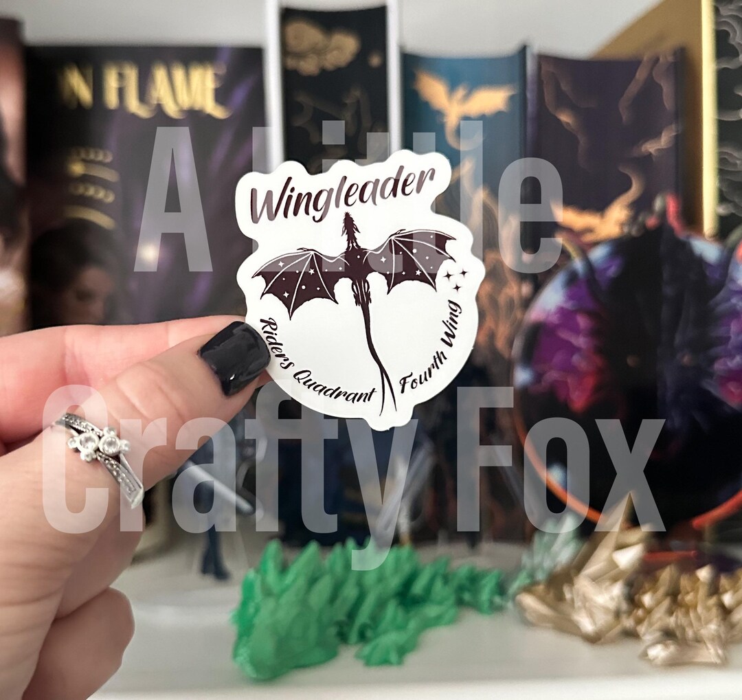 Wingleader Xaden Riorson Riders Quadrant Dragon Fourth Wing Inspired ...