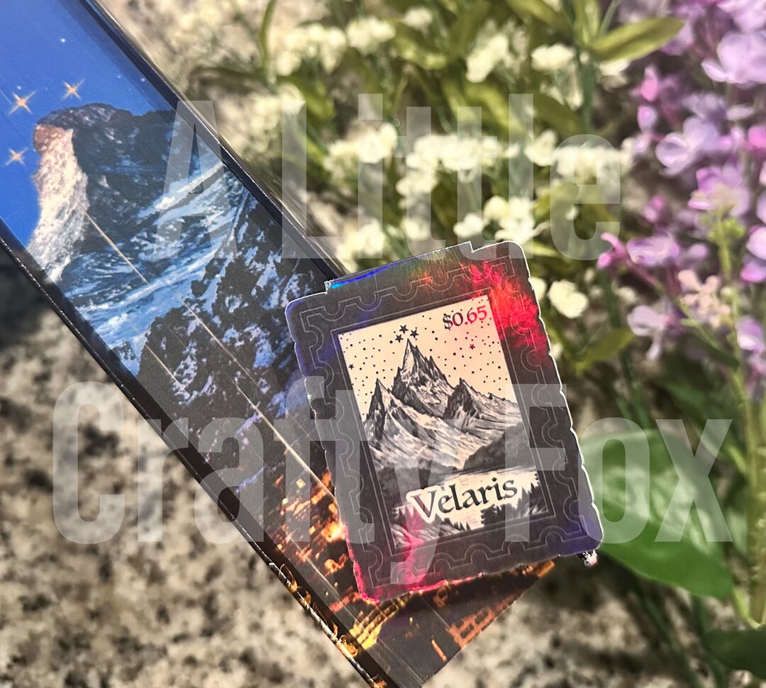 Velaris Stamp Magnetic Bookmark - Officially Licensed ACOTAR Bookish ...
