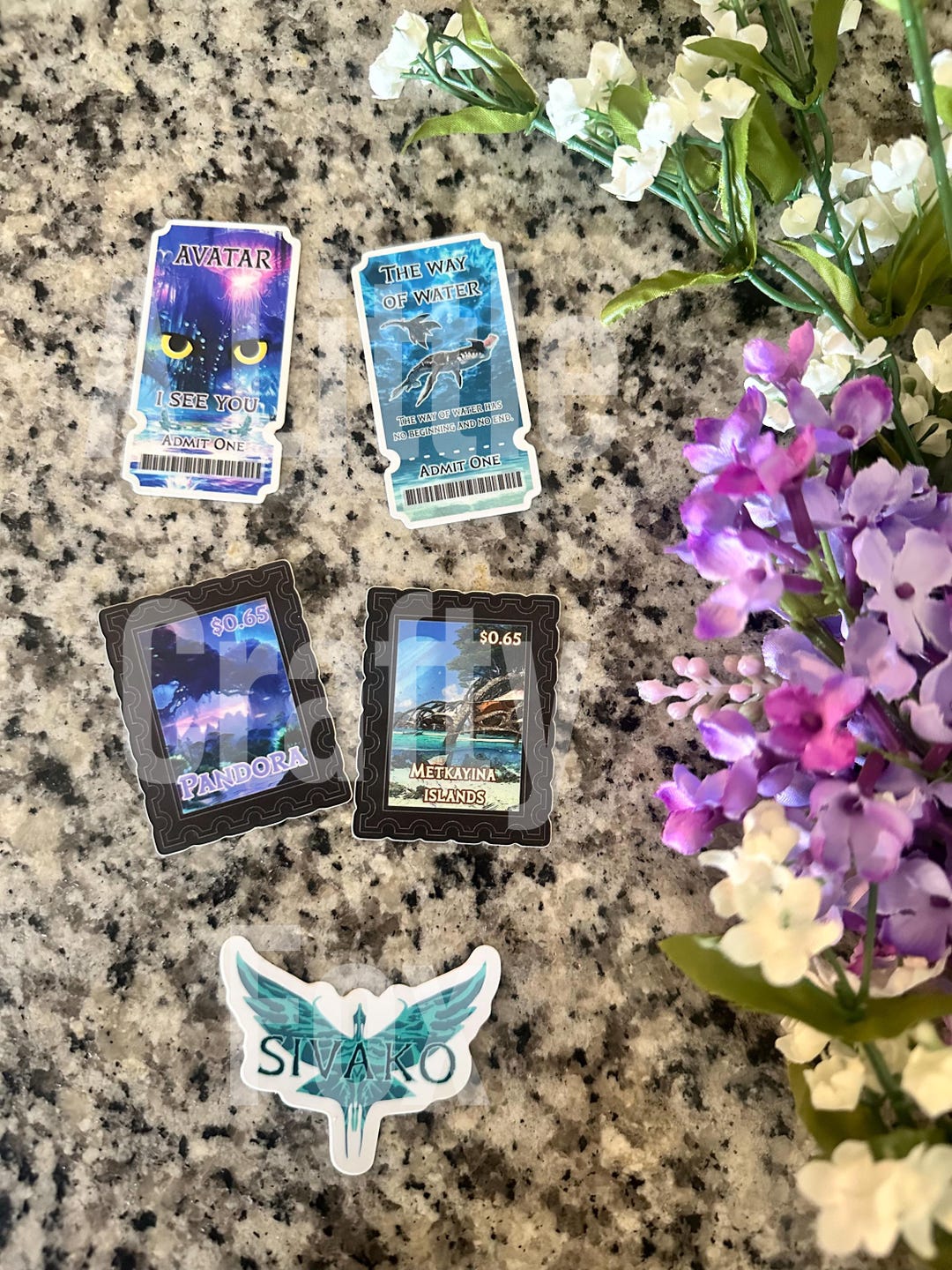 Avatar Pandora Banshee Sivako Sticker Pack - Etsy