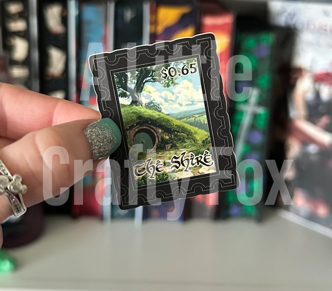 Hobbit Hole Stamp Sticker - Etsy