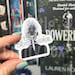 The Silver Savior Powerless Inspired Sticker - Etsy