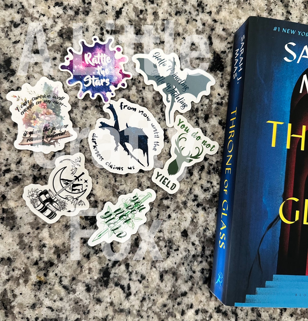 Throne of Glass Sticker Pack: Officially Licensed Bookish Kindle ...