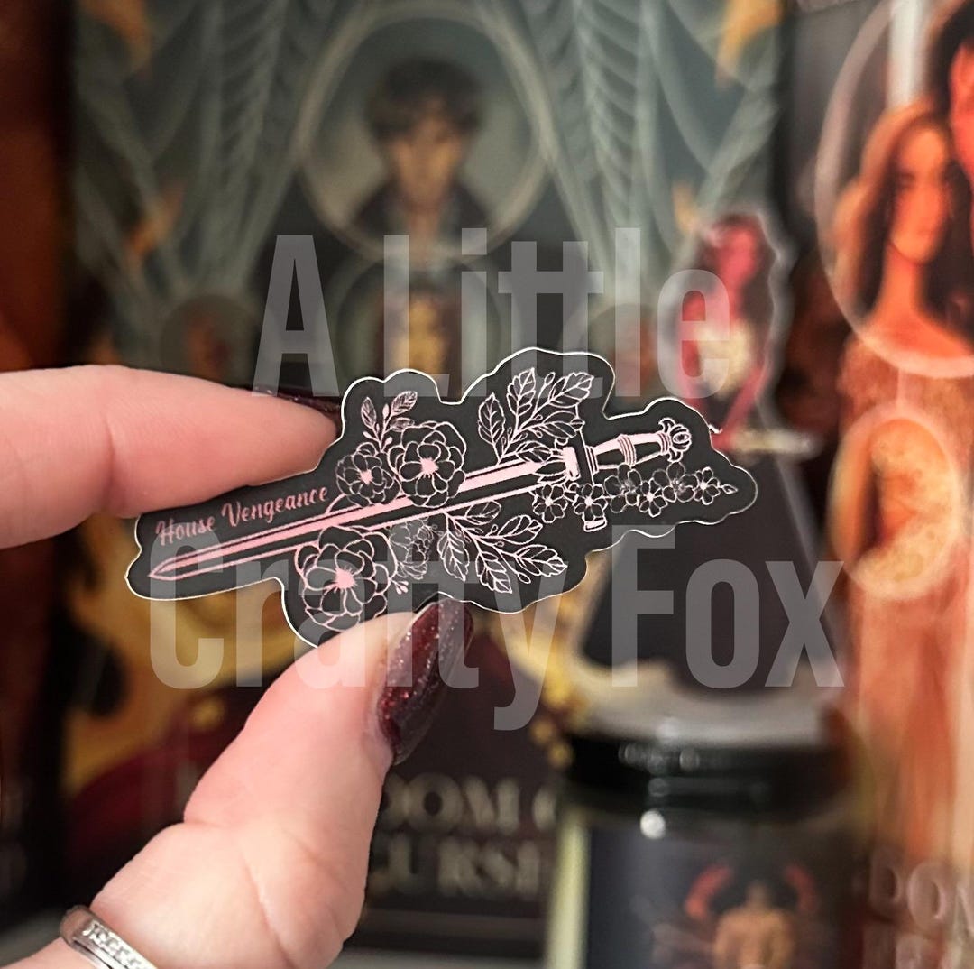House Vengeance Kingdom of the Wicked Inspired Sticker - Etsy