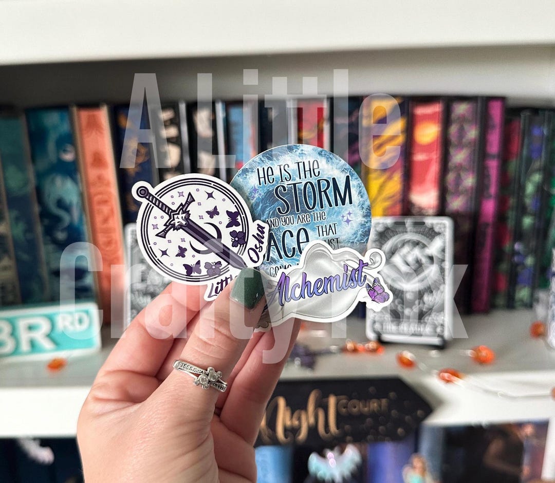 Quicksilver Sticker Pack of 3 Stickers - Little Osha, Alchemist, and ...