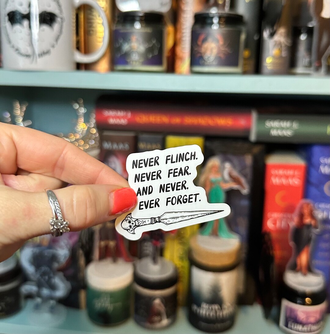 Never Flinch. Never Fear. and Never, Ever Forget. Nevernight Inspired ...