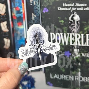 The Silver Savior Powerless Inspired Sticker - Etsy