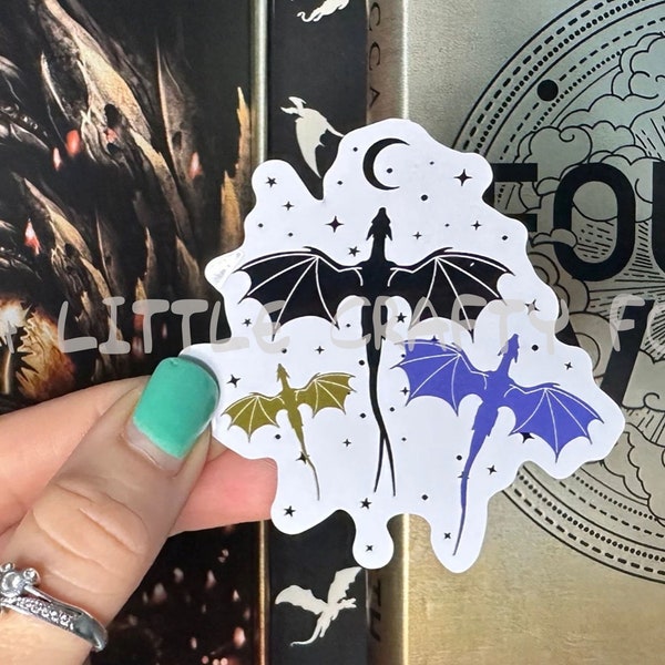 Fourth Wing Sticker - Etsy