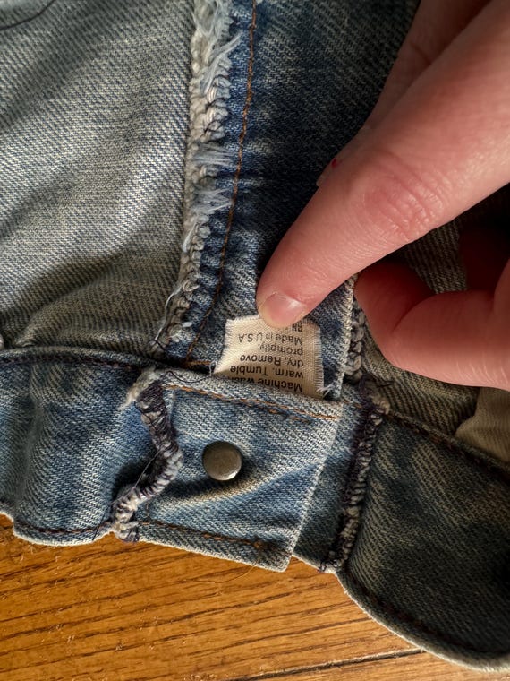 1970s Big Smith Light Wash Denim - Gem