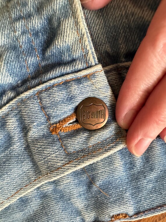 1970s Big Smith Light Wash Denim - Gem