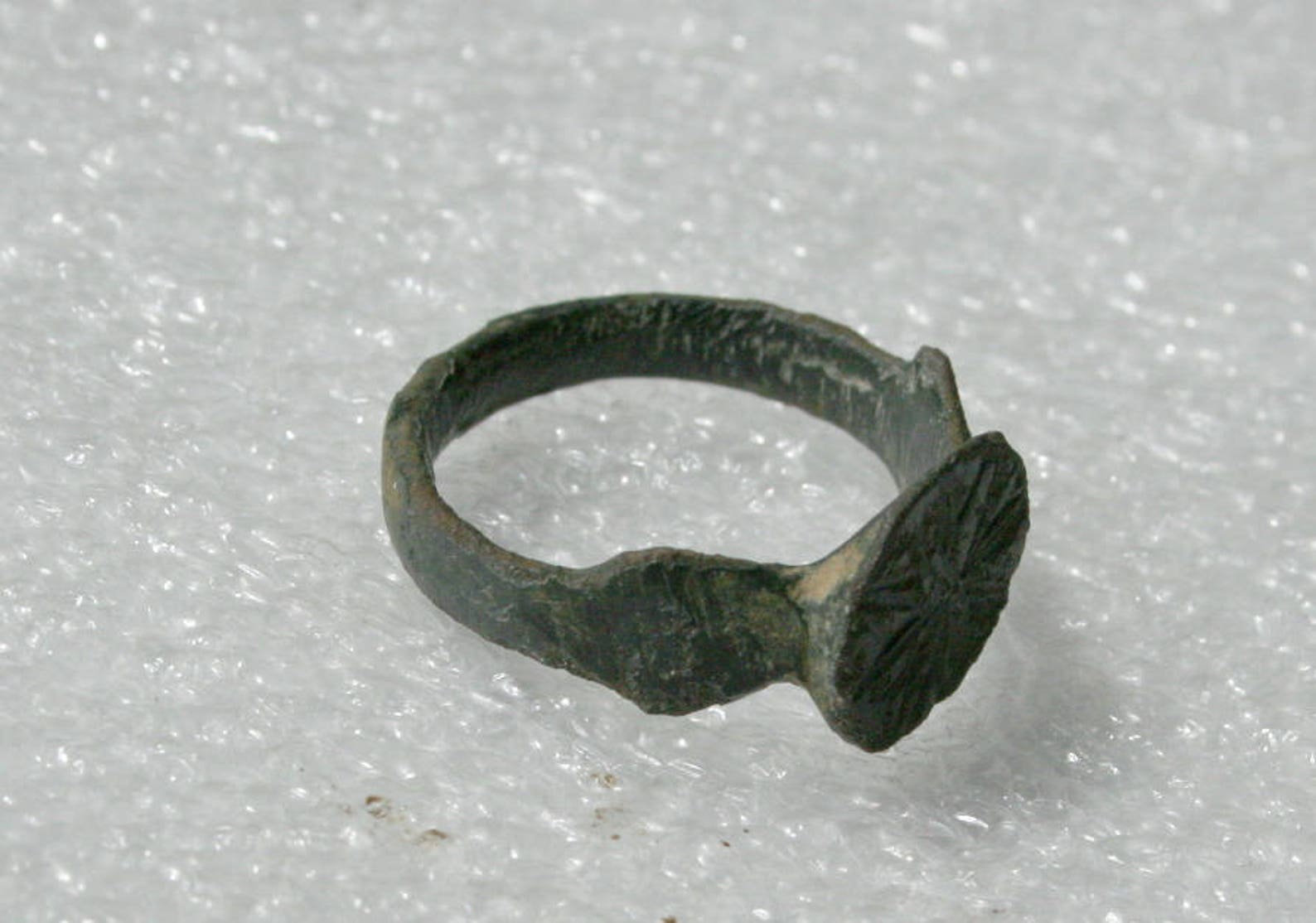 Antique Ring. Old Ring Bronze CENTURY 17 18 | Etsy