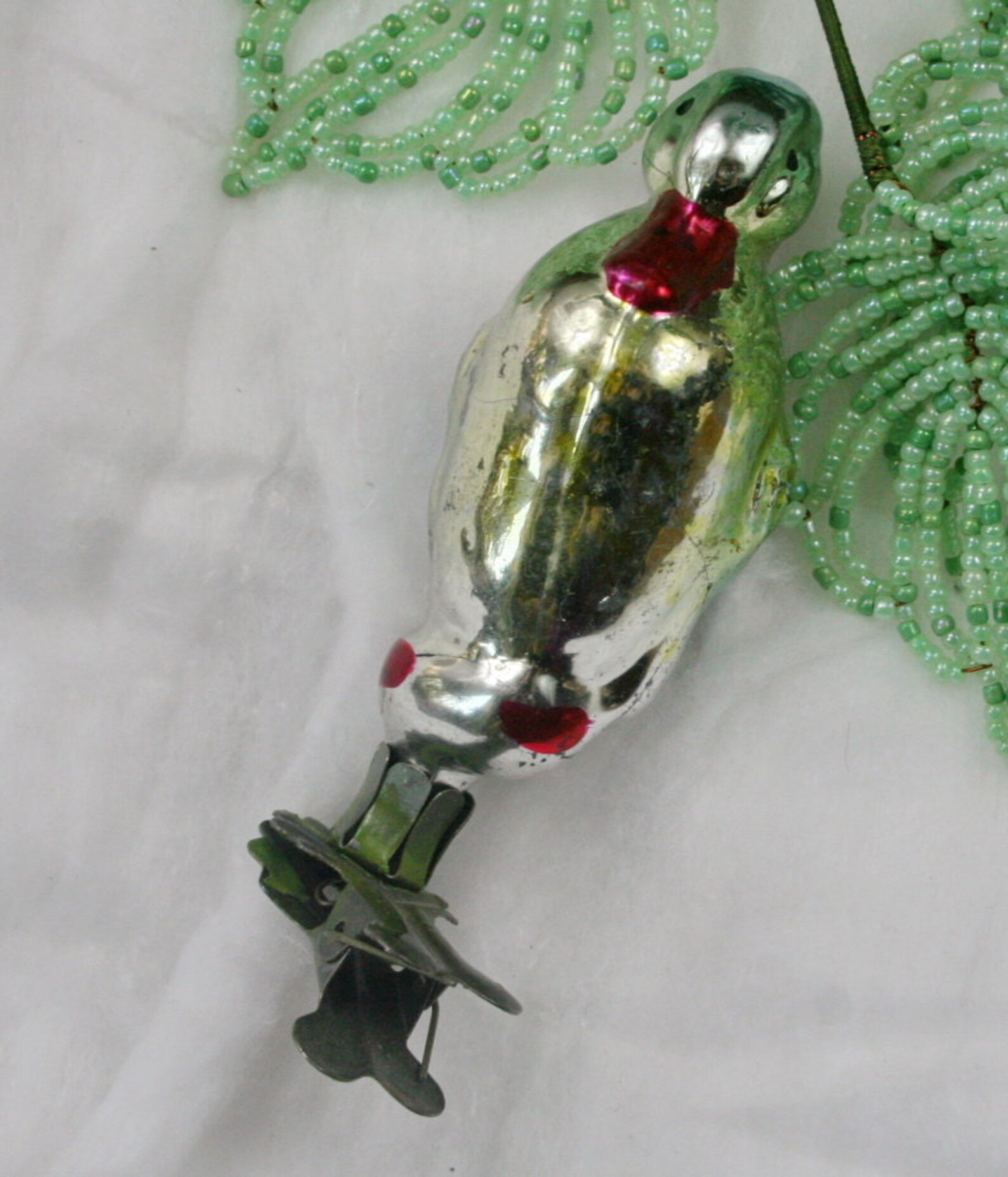 Soviet Vintage Christmas Ornament Duck Made of Glass in USSR - Etsy