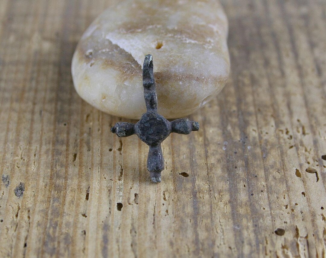 Viking Artifact , Antique Cross , Old Cross , Bronze. 10 13 Century ...