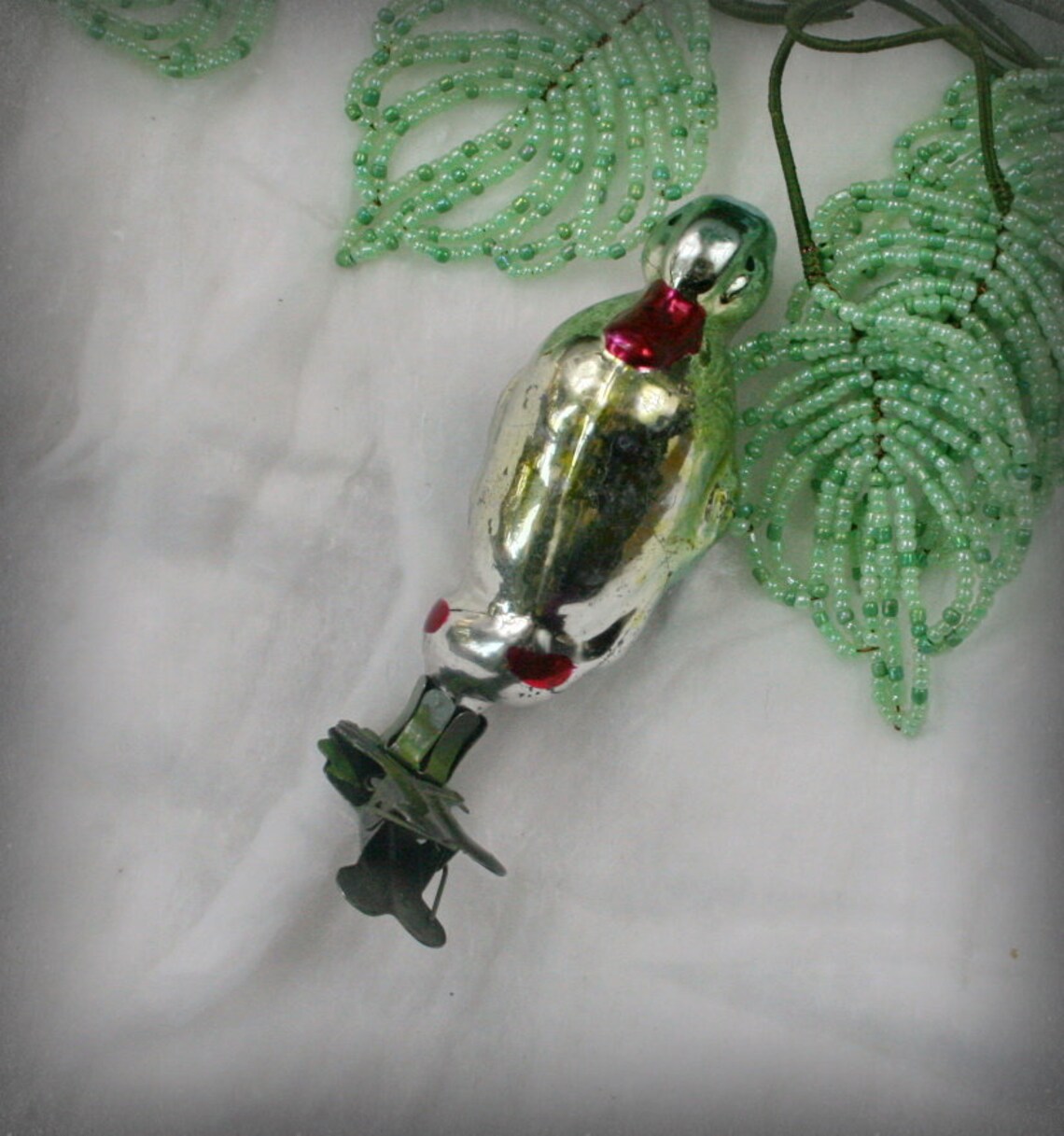 Soviet Vintage Christmas Ornament Duck Made of Glass in USSR - Etsy