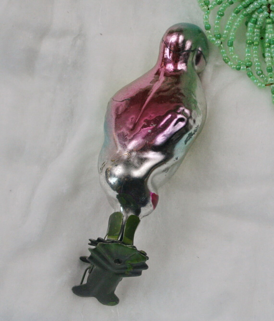 Soviet Vintage Christmas Ornament Duck Made of Glass in USSR - Etsy