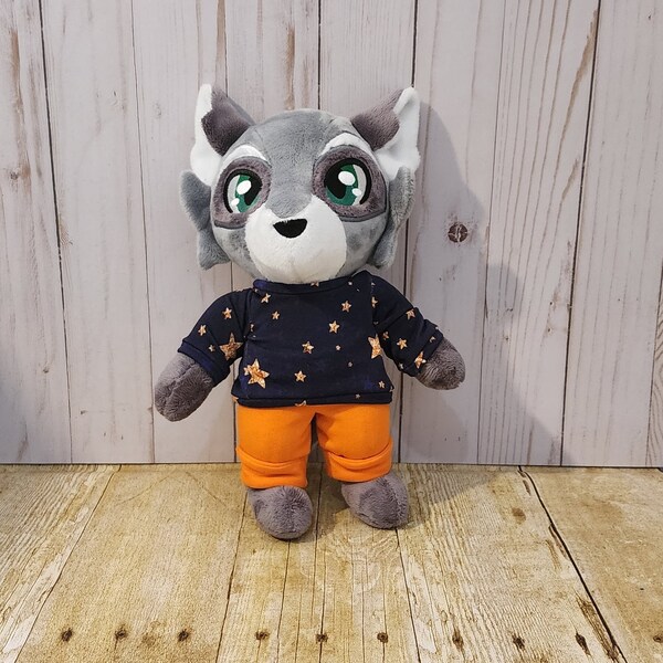 Raccoon Plush - Etsy