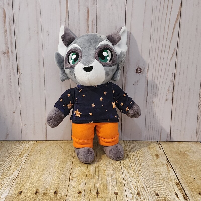 Raccoon Plush - Etsy
