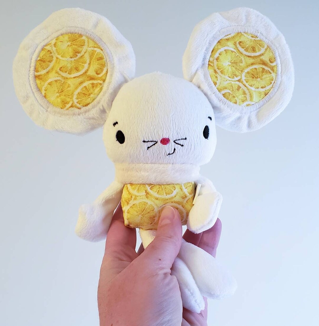 Plush Mouse, Sensory Mice, Early Learning Toy, Minky Mouse, Plush Baby ...