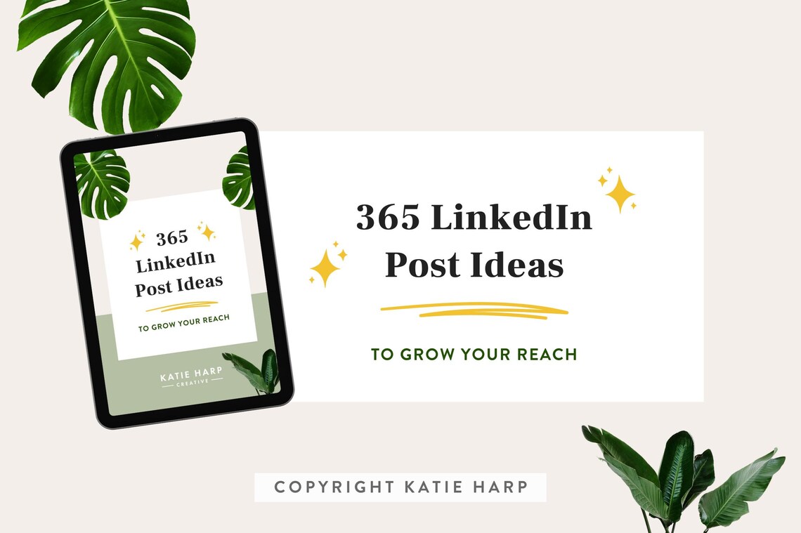 365 Linkedin Post Ideas | Linkedin Caption Ideas for One Year | Social ...