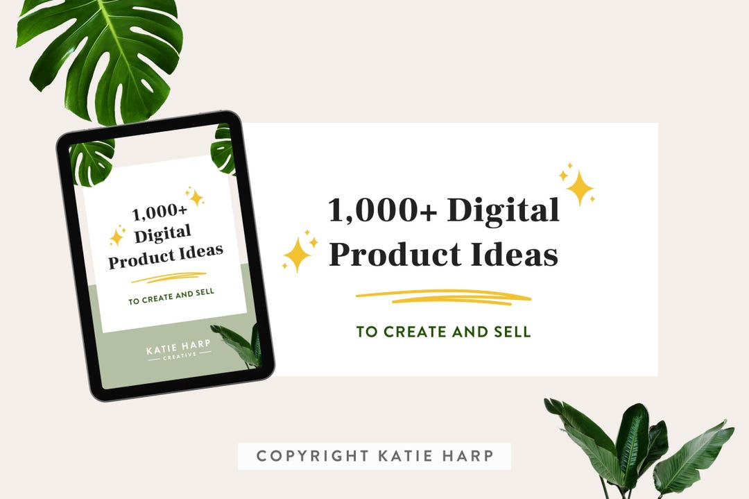 1,000+ Digital Product Ideas to Create and Sell Online - Etsy