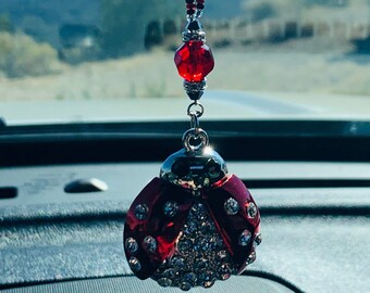 Ladybug Car Charm | Etsy
