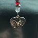 HEART red & Pearl Car Accessories Rear View Mirror Car Charm - Etsy