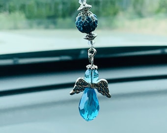 Angel Rear View Mirror Charm | Etsy