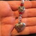 HEART red & Pearl Car Accessories Rear View Mirror Car Charm - Etsy