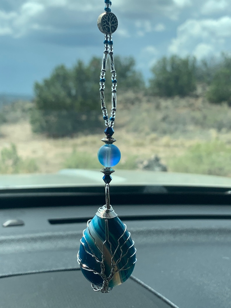 TREE OF LIFE Car Charm Car Accessories Rear View Mirror - Etsy