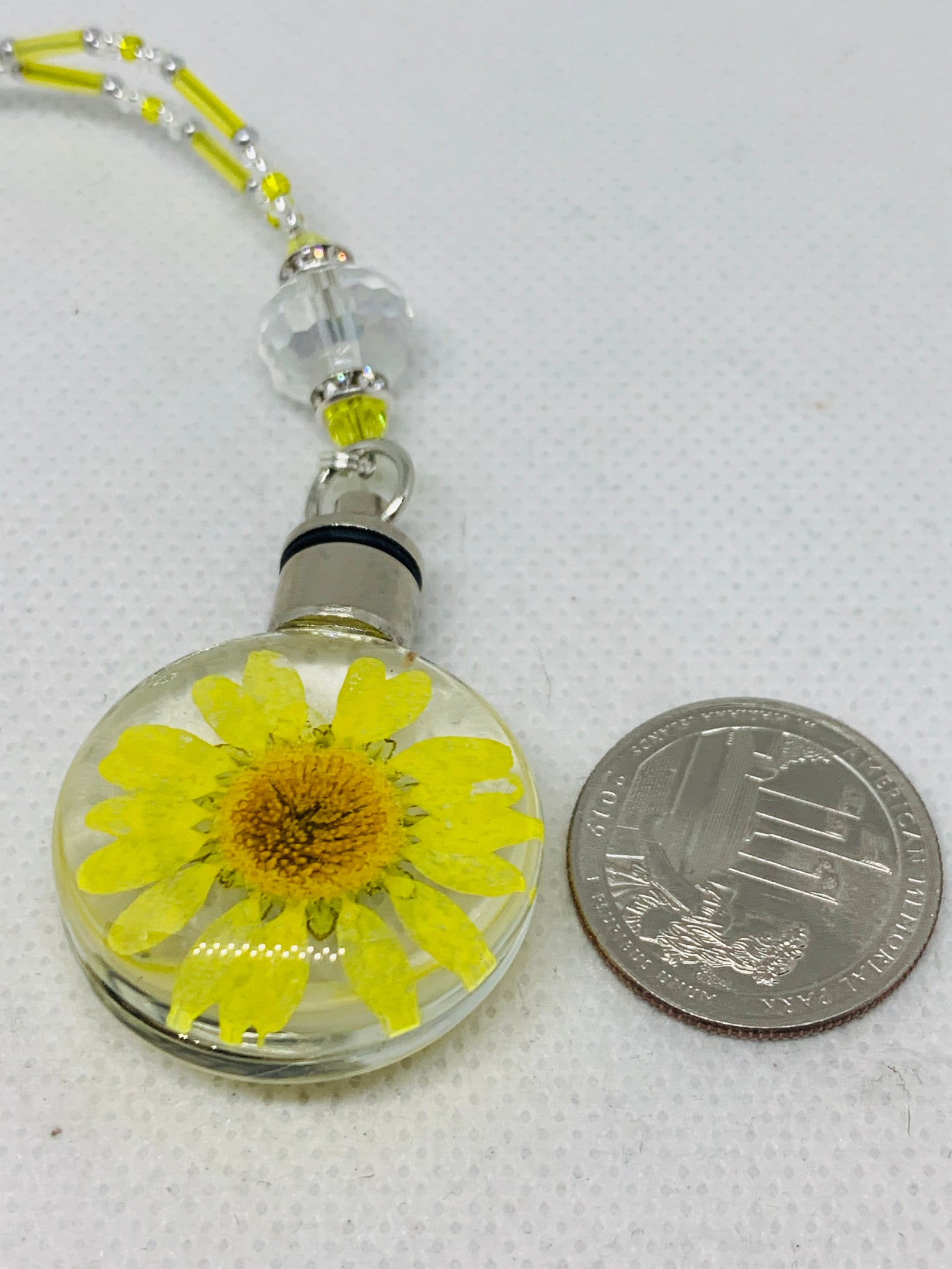 CRYSTAL Round DAISY FLOWER changing Colors Crystal Infused - Etsy