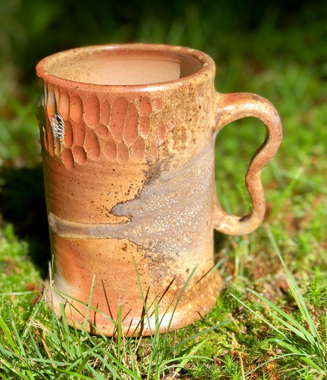 Stein Tankard Ceramic Tankard Wood Fired Stein Handmade - Etsy
