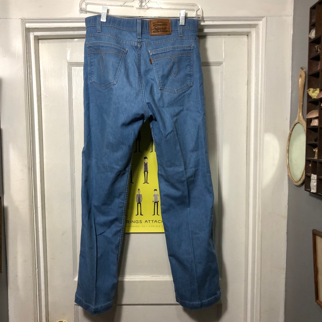 Vintage Brown Tab 90s Levis Jeans - Etsy