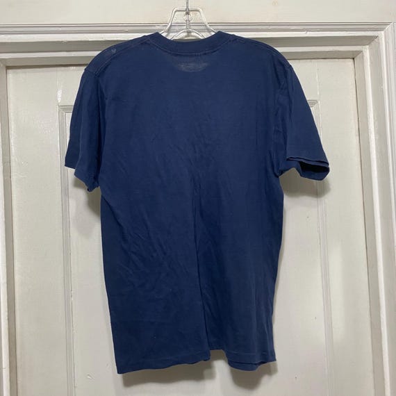 Vintage Sears Work Leisure Dark Blue Pocket T-shirt - Gem