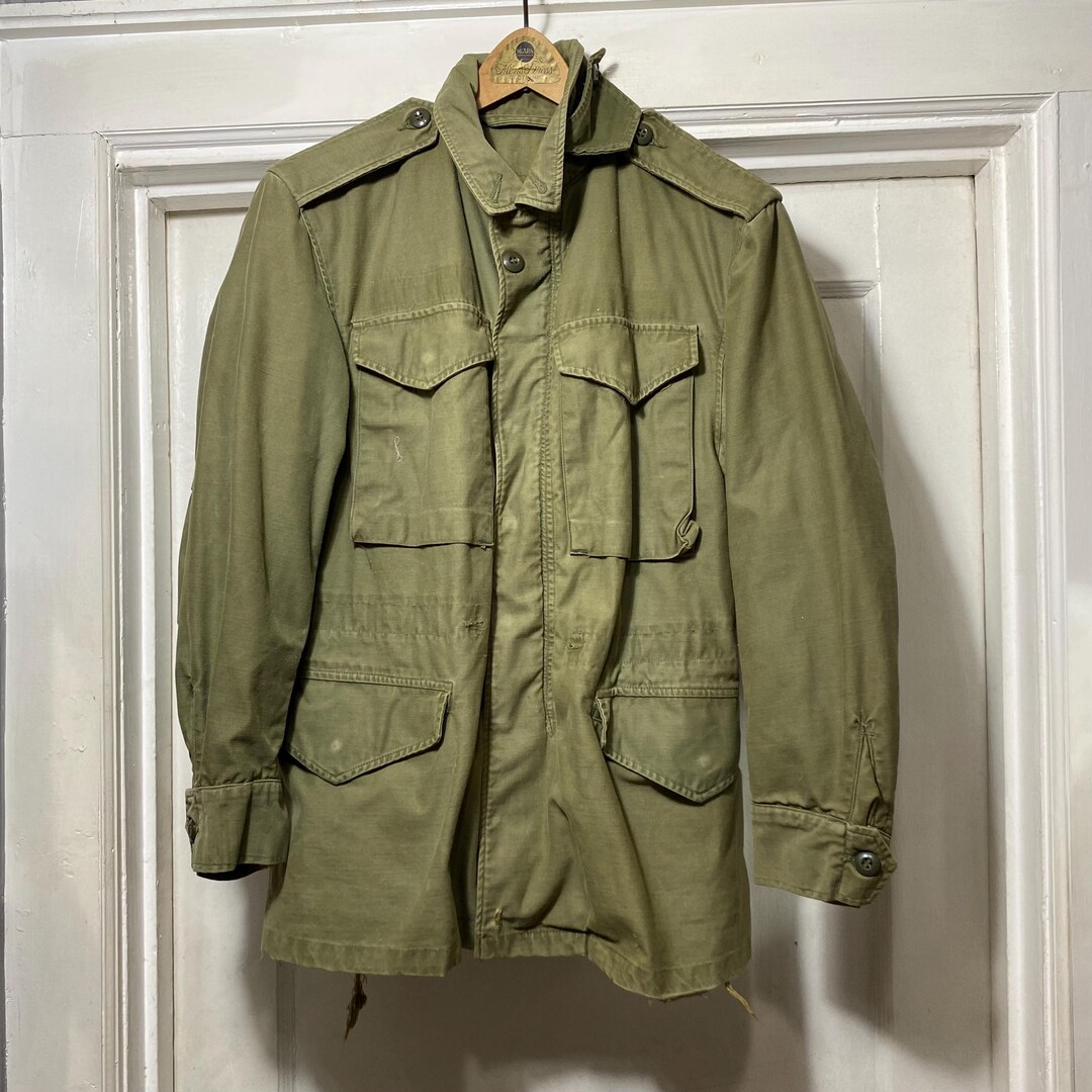 Vintage Military Jacket (broken Zipper) - Etsy