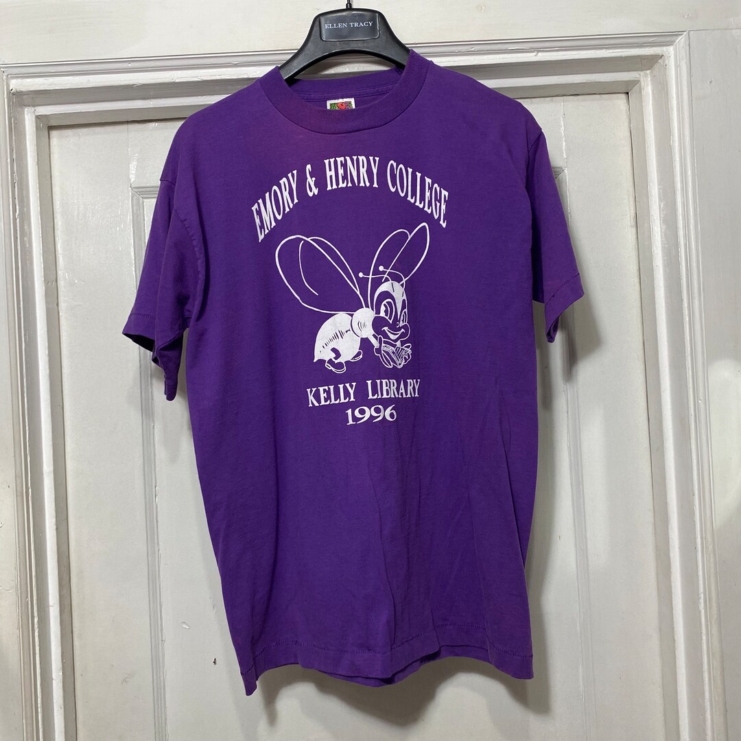 Vintage Emory and Henry College Kelly Library 1996 Bee T-shirt - Etsy