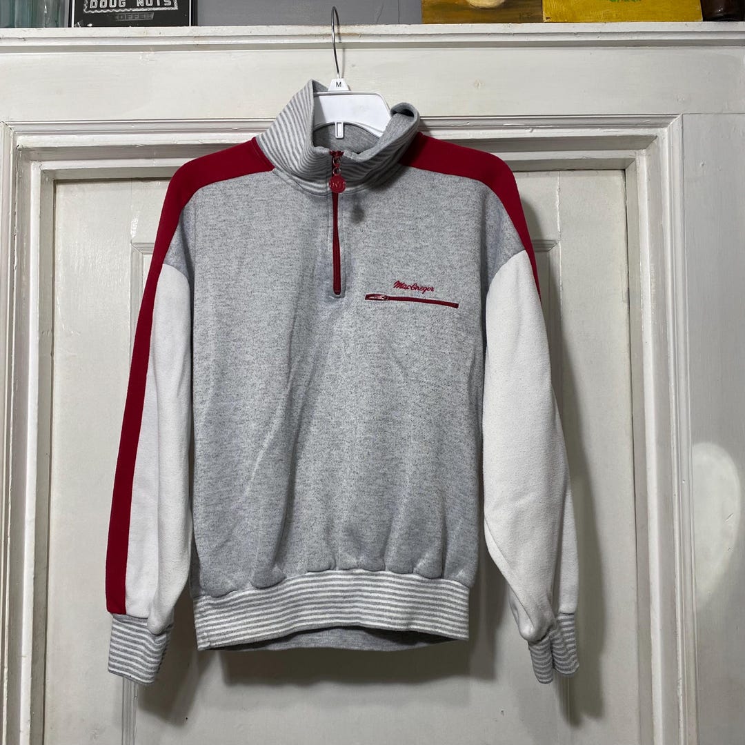 Vintage 80s/90s Macgregor Colorblock Sweatshirt - Etsy