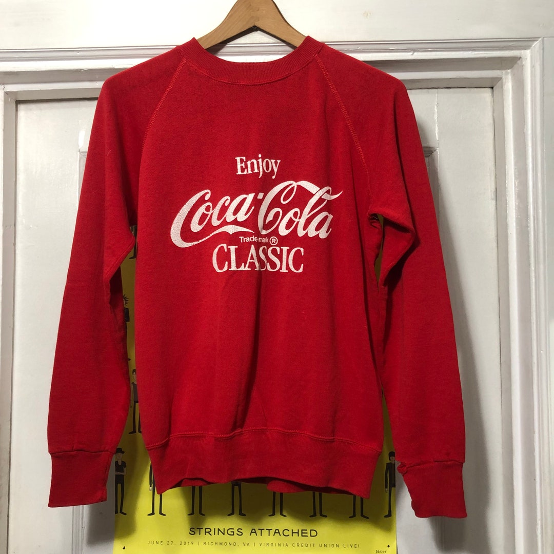 Vintage 80s Bassett Walker Enjoy Coca Cola Classic Lightweight - Etsy
