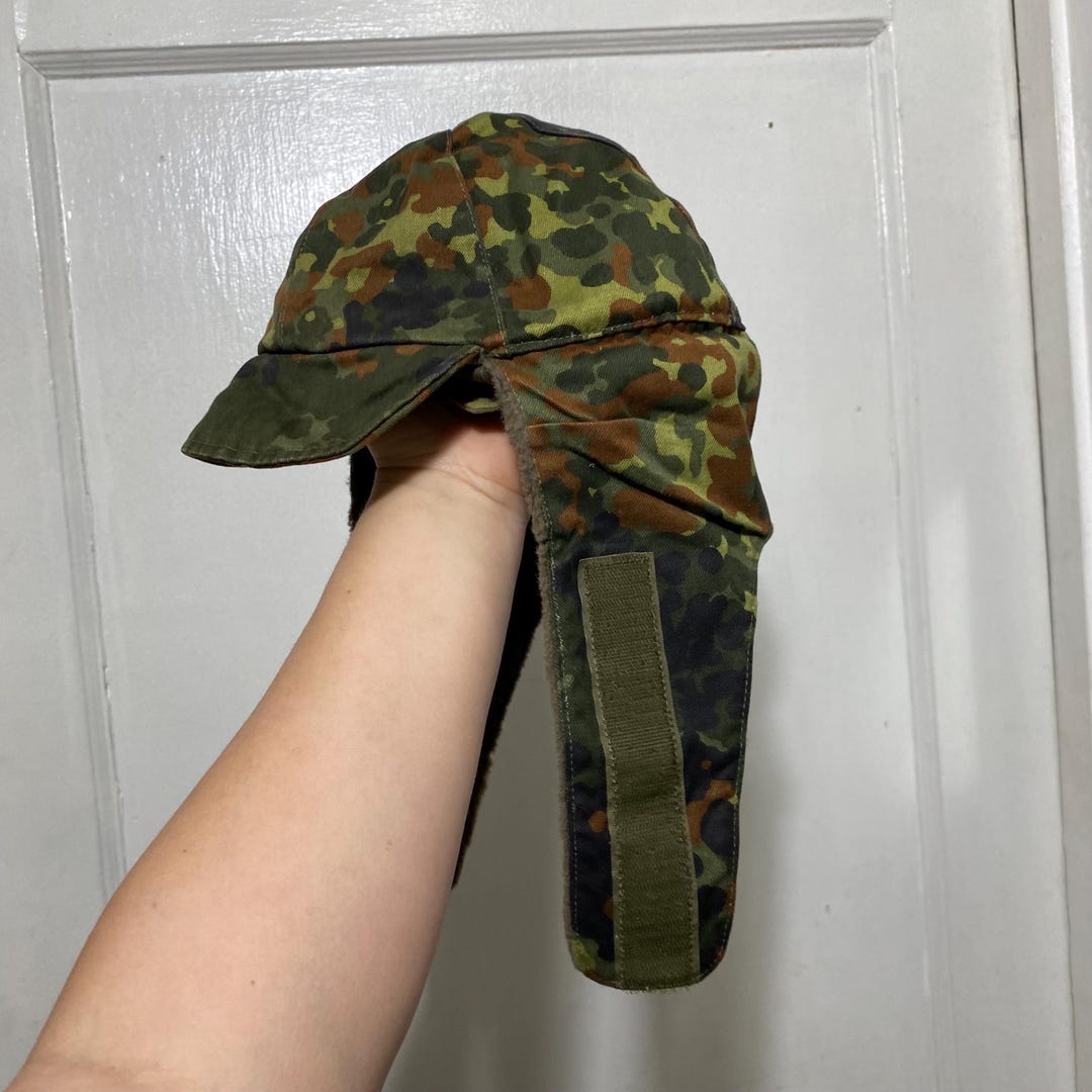 Vintage 1993 German Army Trapper Hat - Etsy