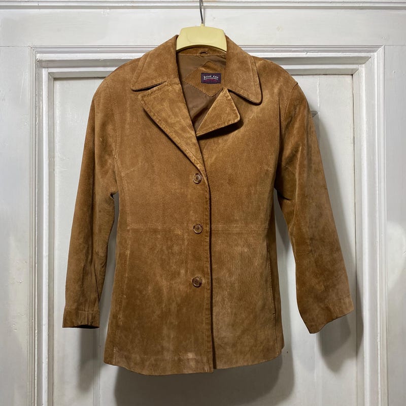 Carhartt Vintage Suede Jacket - Etsy