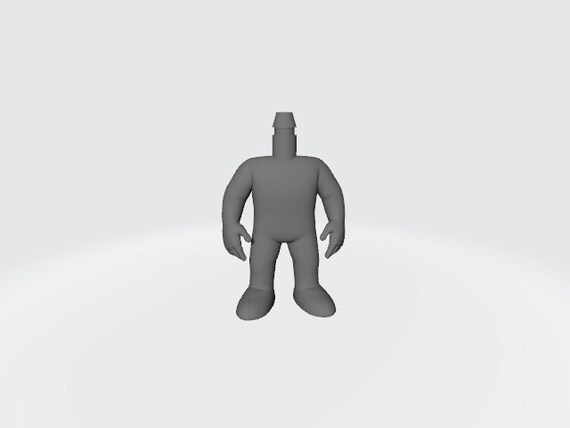 Custom Funko Pop Blank Male Body Hands At Side Pose 3D Resin Etsy 