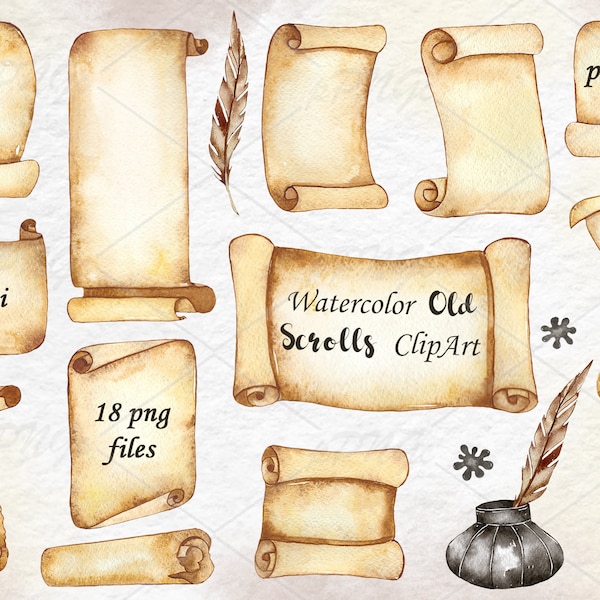 Scroll Invitations - Etsy