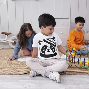 Cute Panda Line Art Designs SVG Clipart Set, PNG, Files for Cricut ...