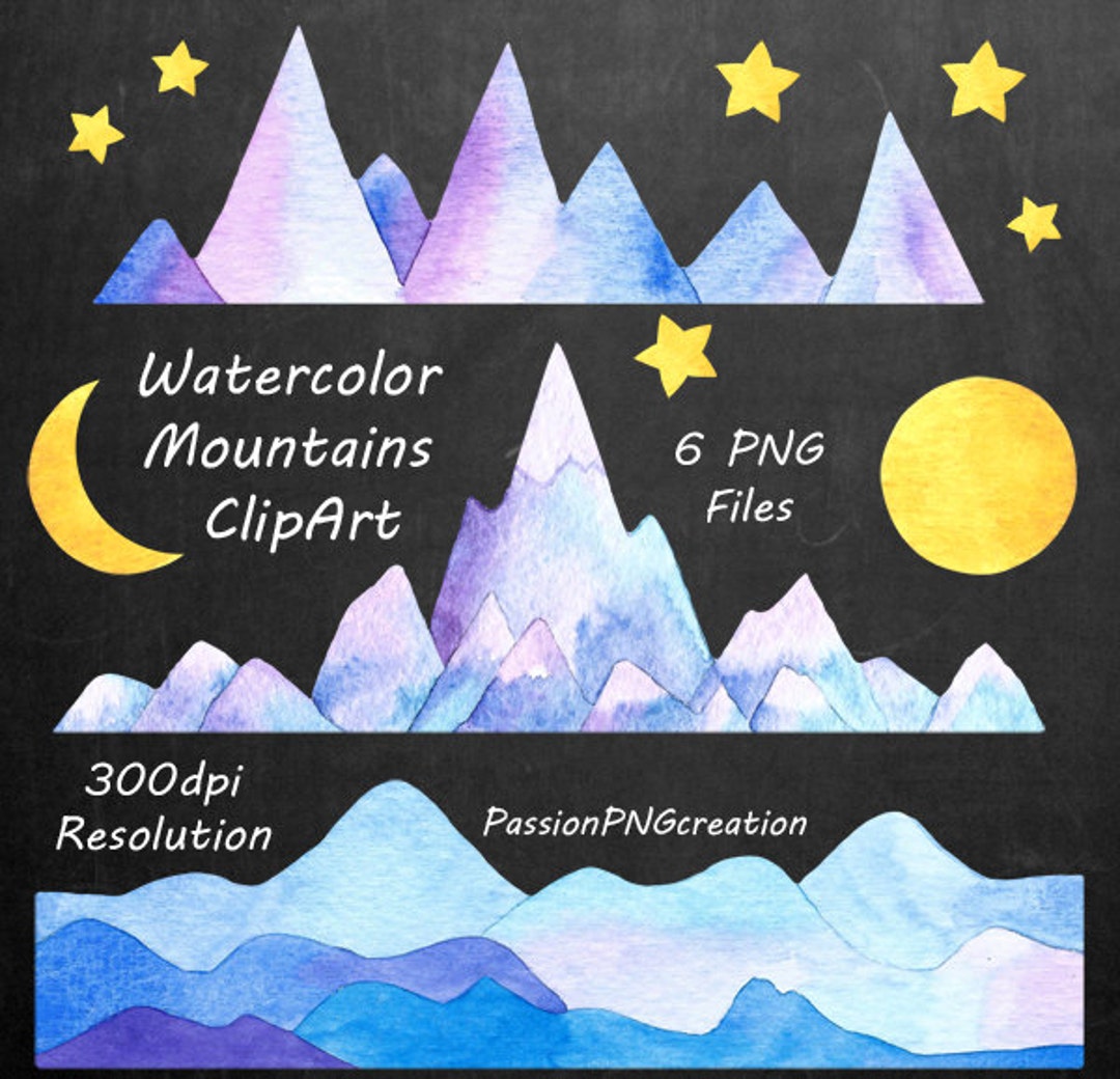 Mountain Graphic Clip Art