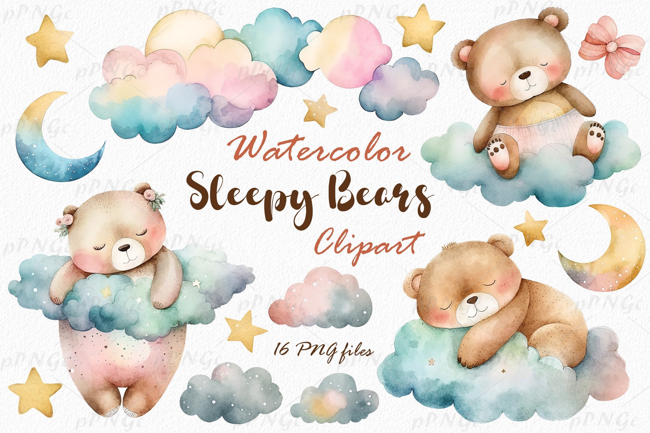 Hibernating Bear Clipart To Color