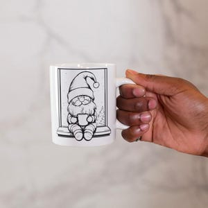 Christmas Gnome Clipart Bundle SVG, Cute Gnomes Holiday Clipart, Winter ...