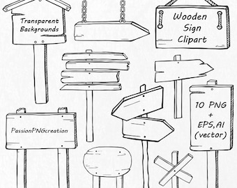 Hand Drawn Signs | Etsy