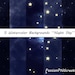Night Sky, Watercolor Background, Watercolour, Digital Papers, 12x12 ...