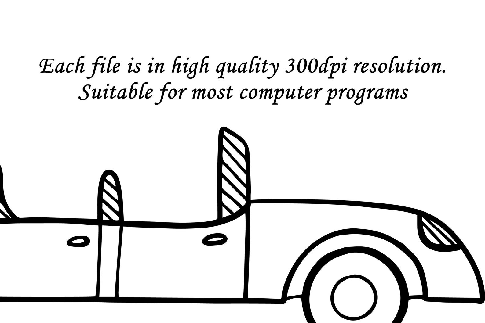 Vector Cars Clipart Cars Svg Transport Clip Art Doodle Car - Etsy