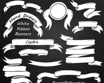 Stitched Pennant Banners Clipart Flag Label Clip Art Frame - Etsy