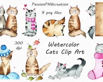 Kitty Clip Art - Etsy